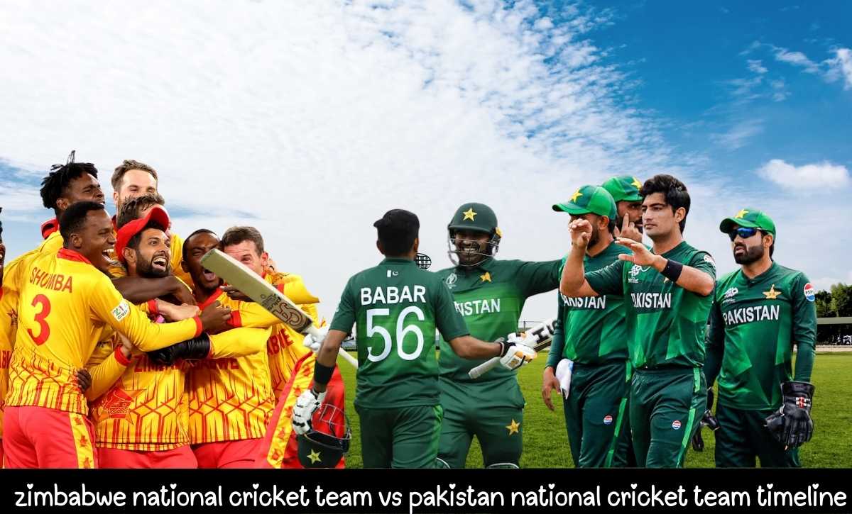 Zimbabwe National Cricket Team Vs Pakistan National Cricket Team Timeline